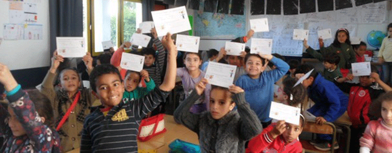 Maroc El Jadida Un Défi De Mathématiques Et De Lecture En Coopération Avec Une école Rurale