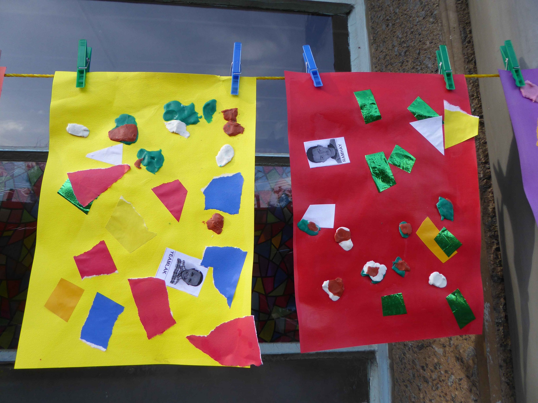 La Grande Lessive : un fil de plus en plus long - Mission laïque française