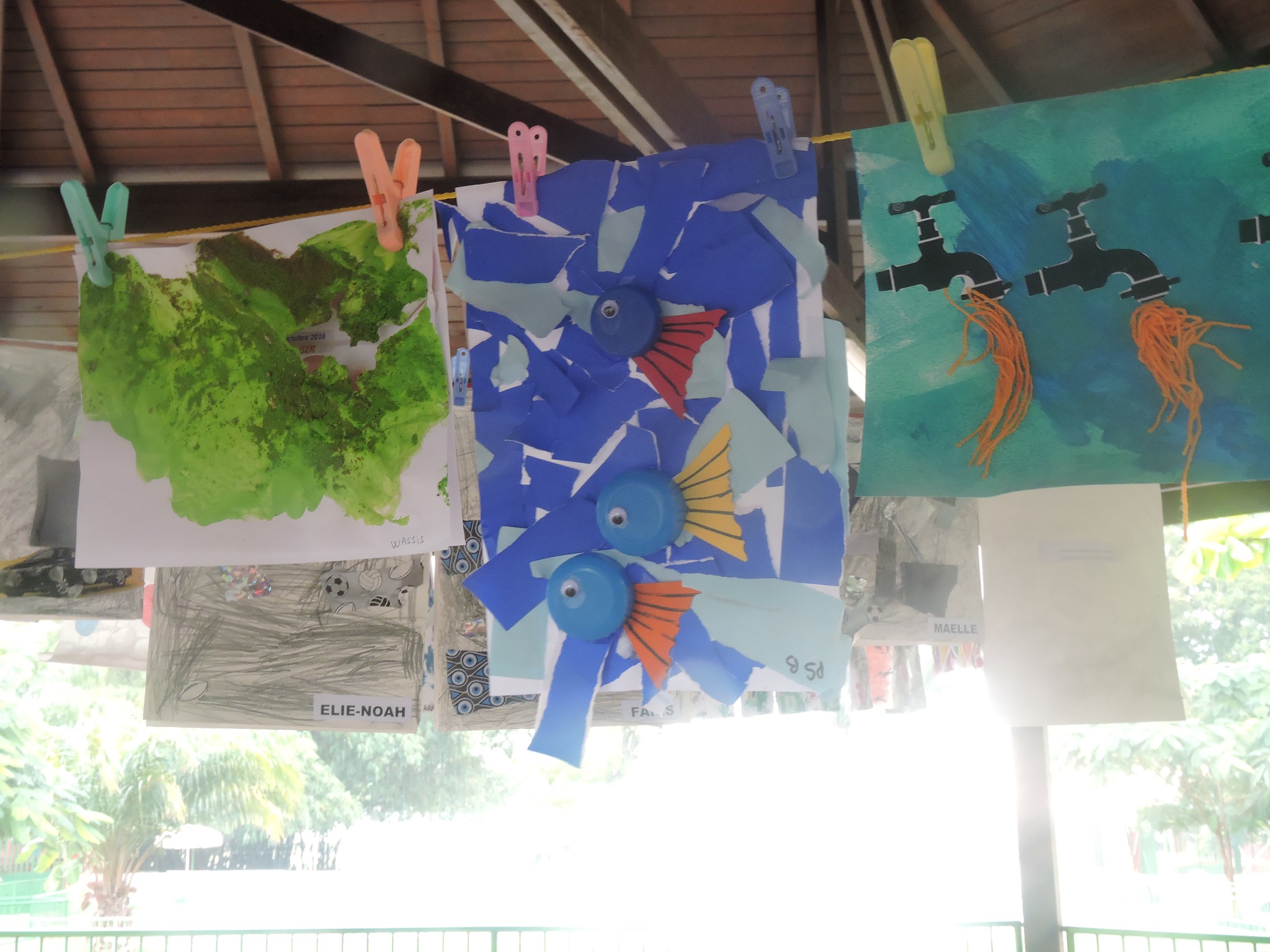 La Grande Lessive : un fil de plus en plus long - Mission laïque française